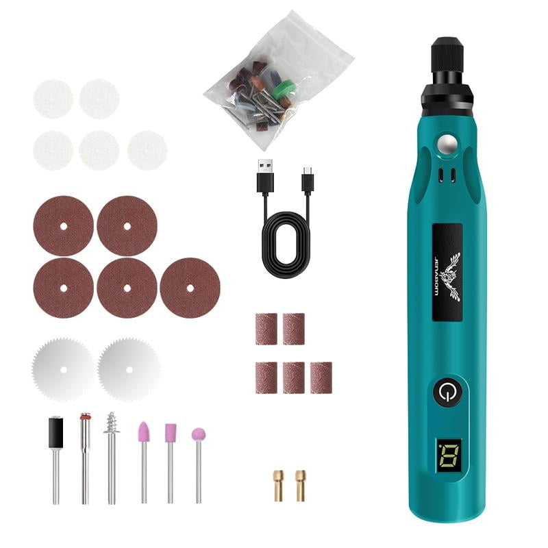 Mini Cordless Rotary Tool, USB Charging, 5-Speed Rotary Tool Kit, Multi ...