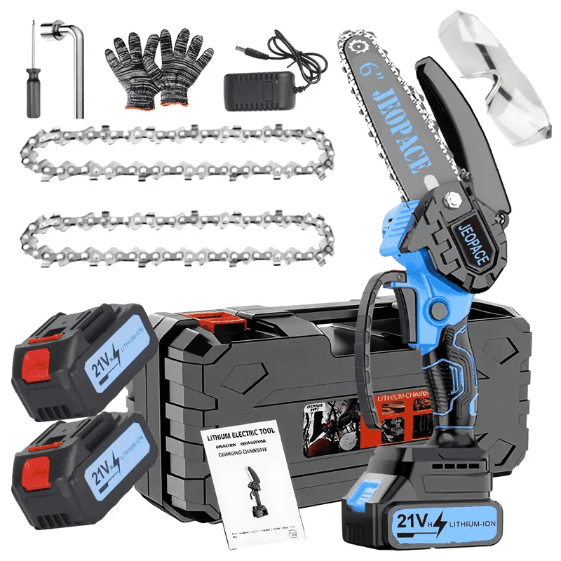 Mini Cordless Saw, 6-inch Handheld Chainsaw, Cordless Mini Electric Saw ...