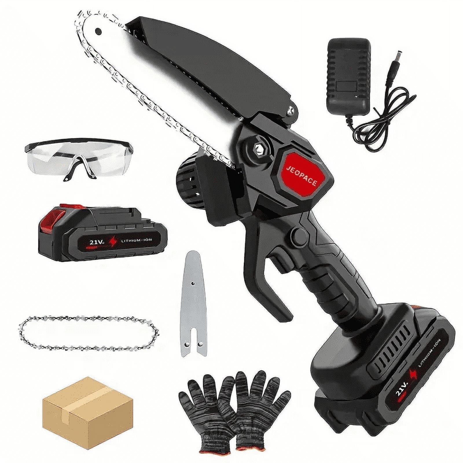 Mini Cordless Saw, 6-inch Handheld Chainsaw, Cordless Mini Electric Saw ...