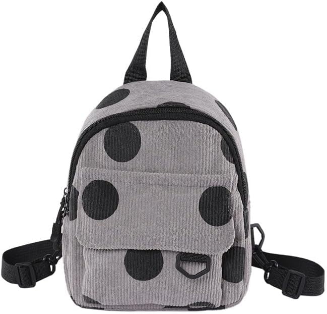 Mini Corduroy Backpack Purse Women Bobo Milk Tea Kawaii Small Backpack ...