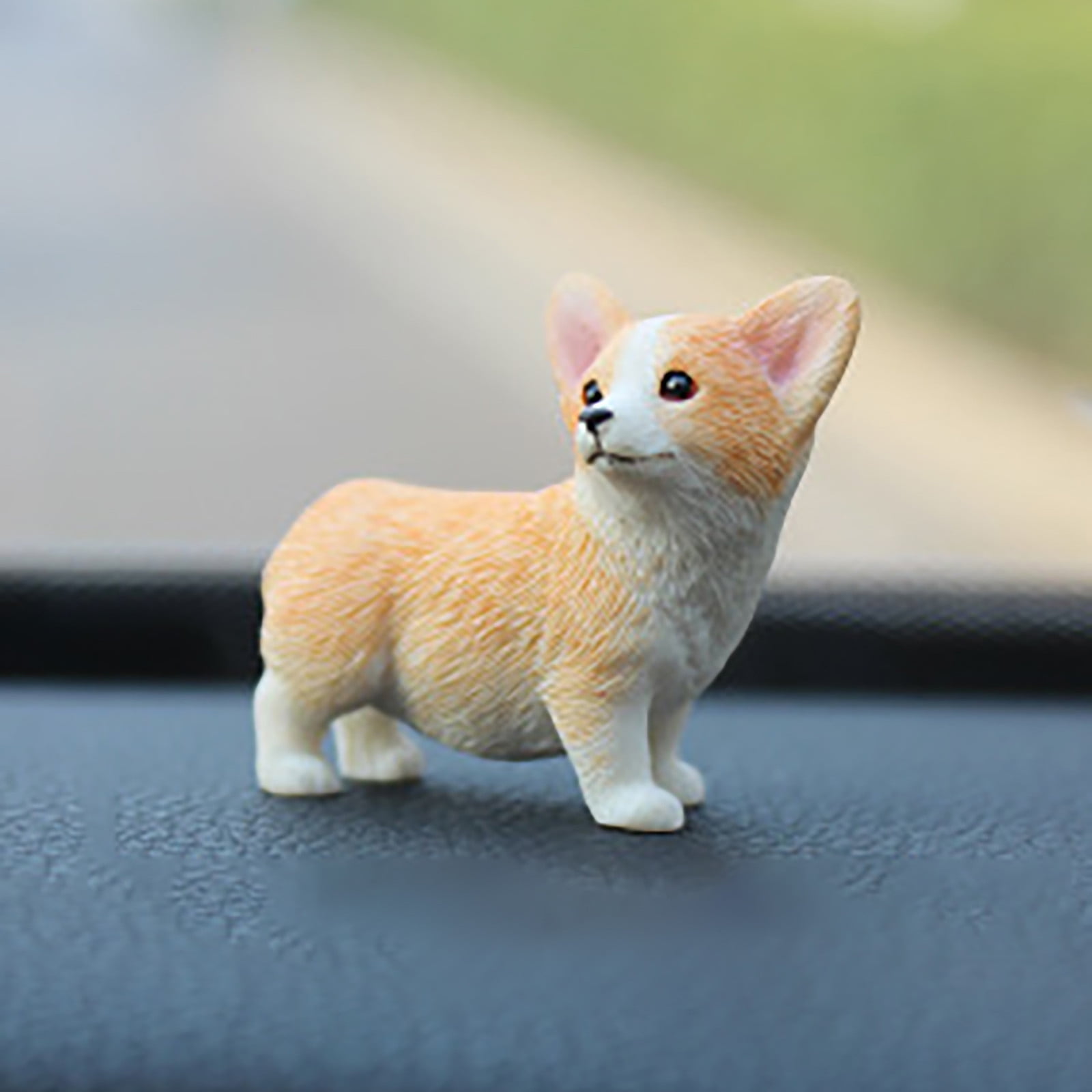 Mini Corgi Resin Puppy Model | Cute Realistic Dog Figurine | Welsh ...