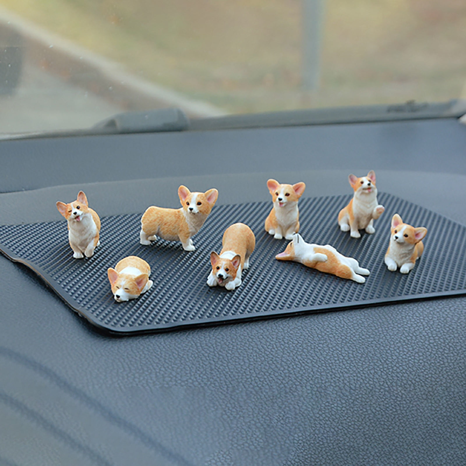 Mini Corgi Resin Puppy Model | Cute Realistic Dog Figurine | Welsh ...