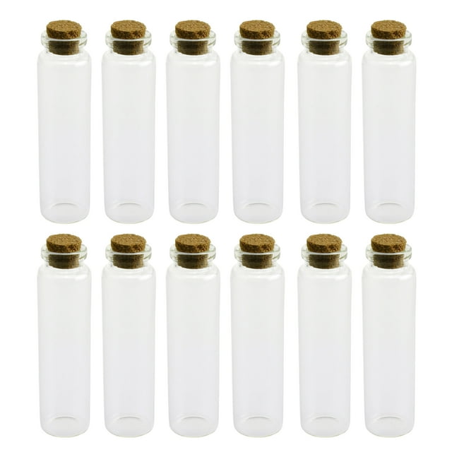 Walmart's Mini Corked Glass Vial Bottles with Stoppers, Perfect for ...