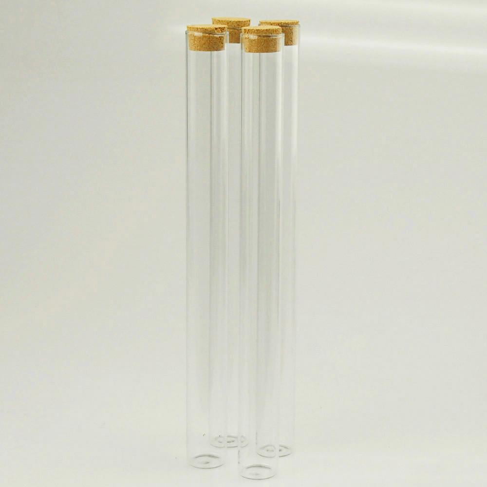 Mini Corked Glass Tube Vial Bottles, 12-count, 9-inch - Walmart.com