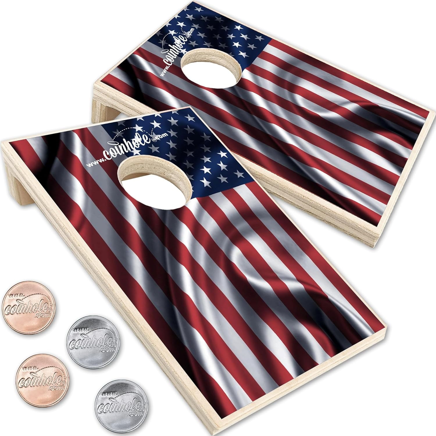 Mini Cornhole Game Set | Portable Tabletop Bean Bag Toss Game for ...