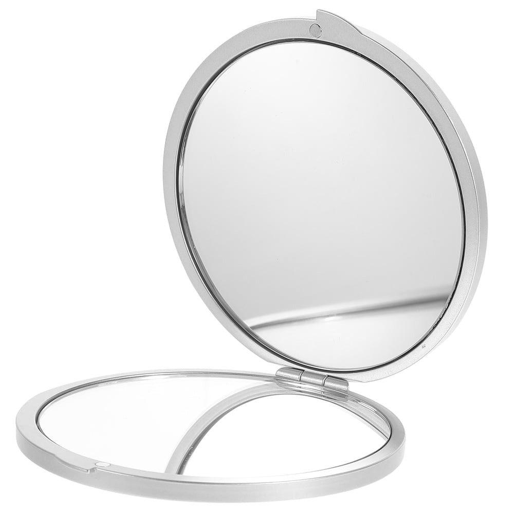 Raindrops Hand Vanity Mirror Makeup Mirror Silver ABS Glass 1Pack ...