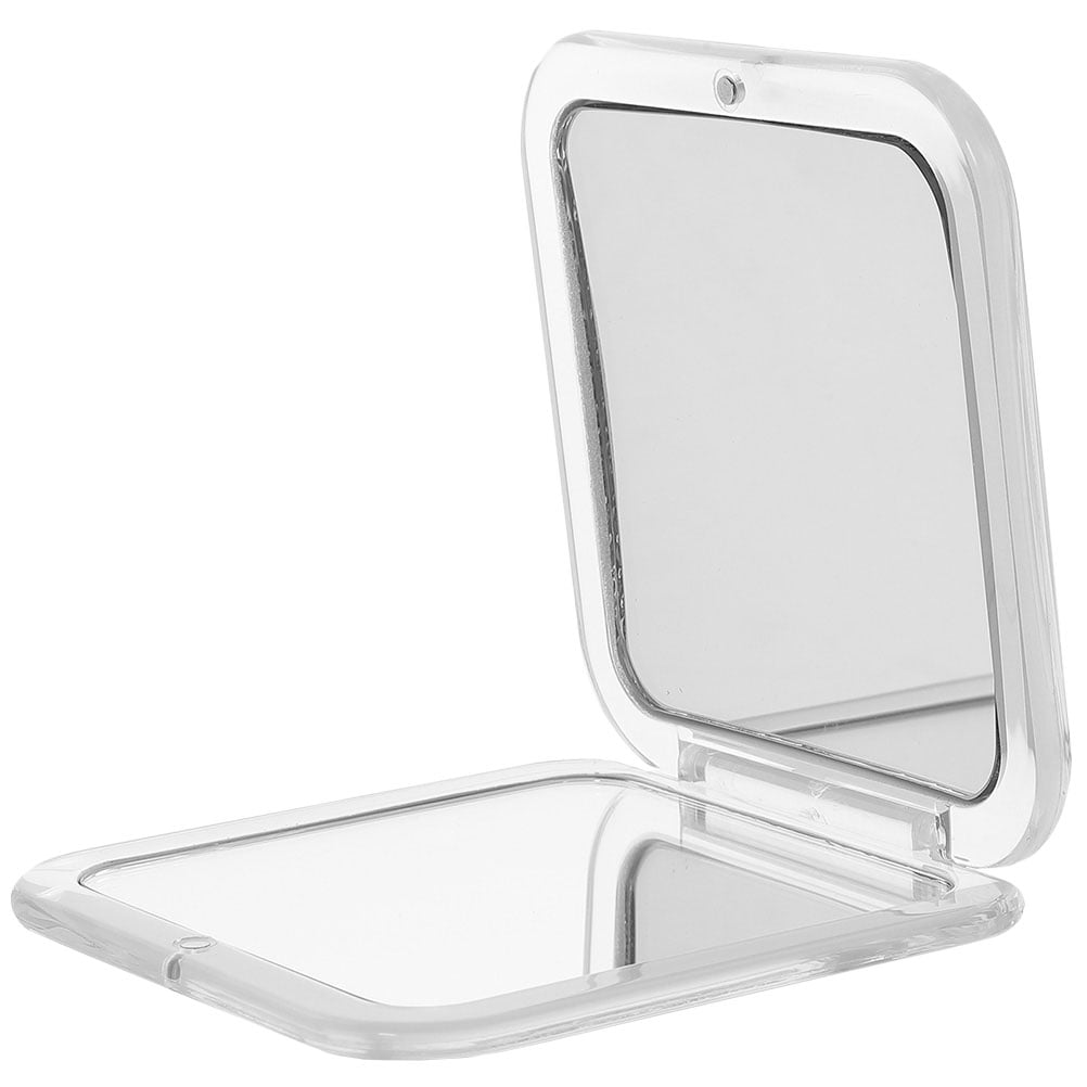 Mini Cosmetic Mirror Travel Wallet Pocket for Women Small Purse Compact ...