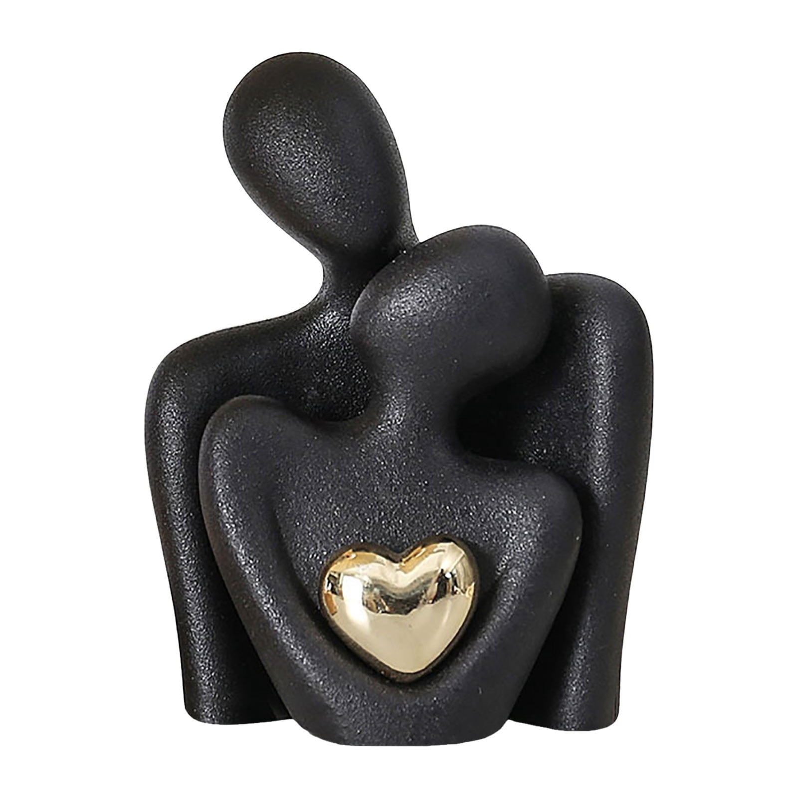 Mini Couple Statue Tv Stand Decor Items for Living Room, Abstract ...