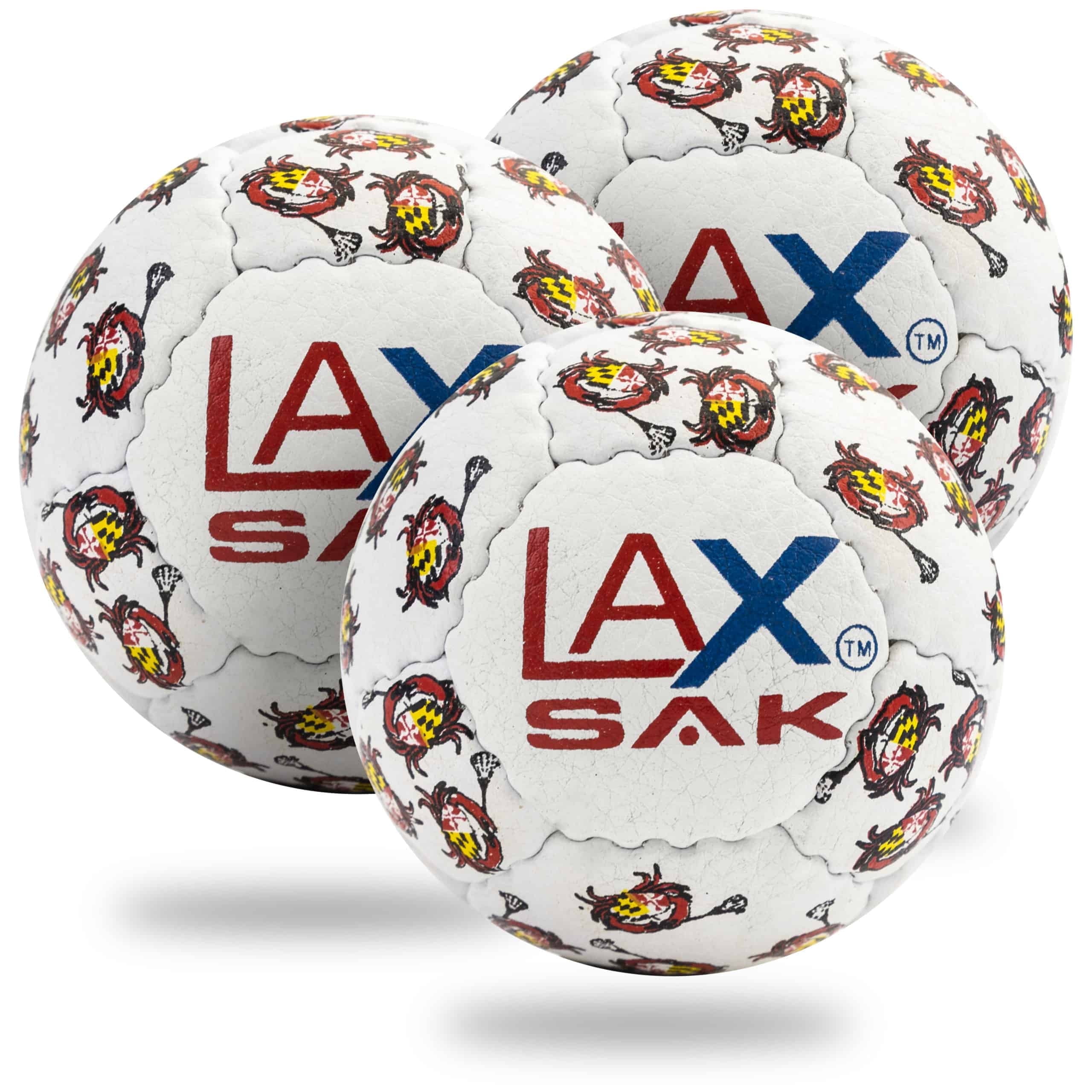 Mini Crabs Lacrosse Sak Balls, 3 Pack - Walmart.com