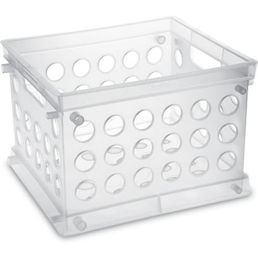 6-Pack Mini Plastic Crates,folding storage crate,Mini Plastic Baskets ...