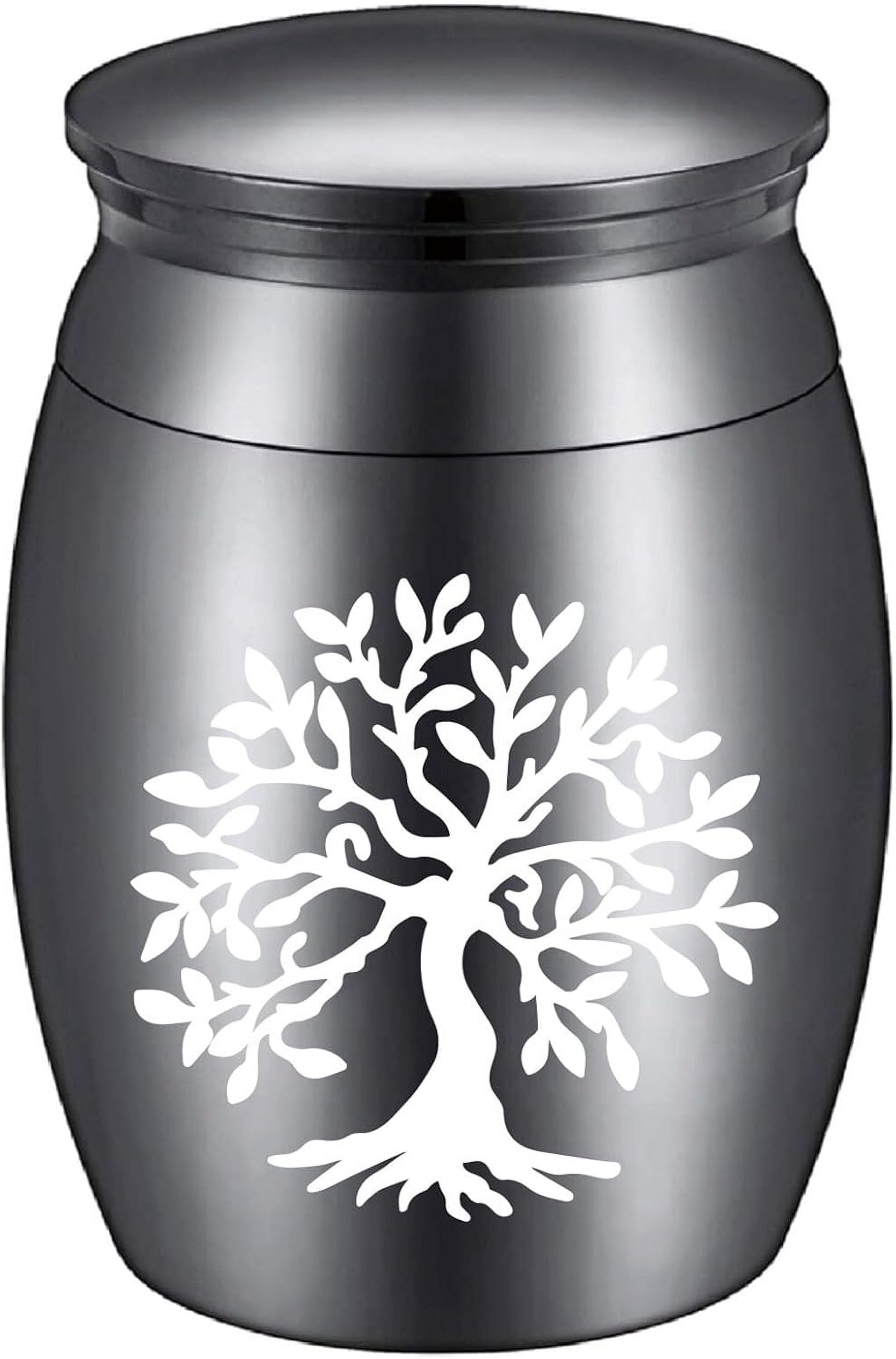 Mini Cremation Urns Small Keepsake Urn Ashes Alloy Kit Metal Sharing Funeral Urn Miniature ...