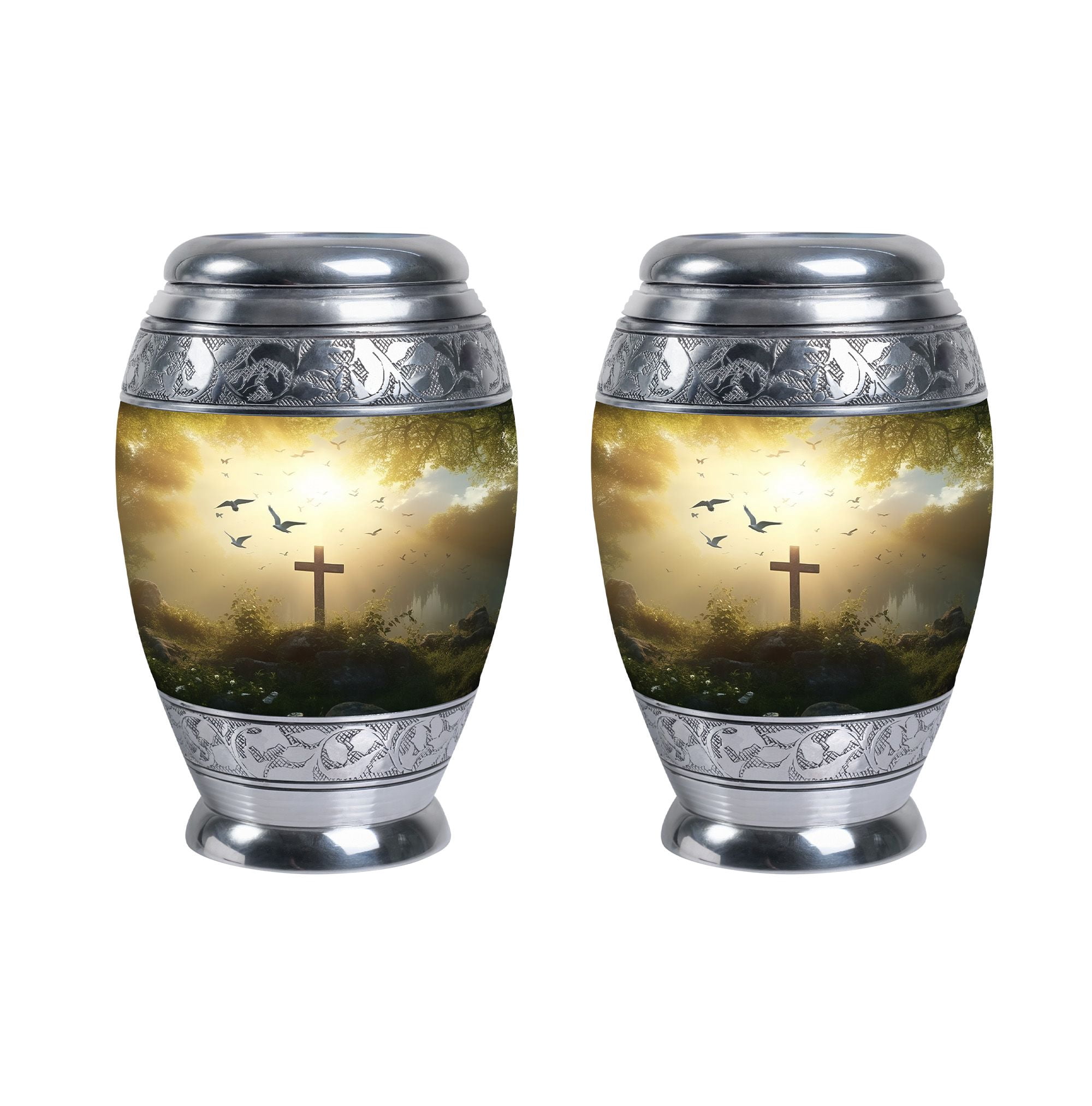 Mini Cross Urns For Human Ashes Keepsake - Urns For Human Ashes Adult ...