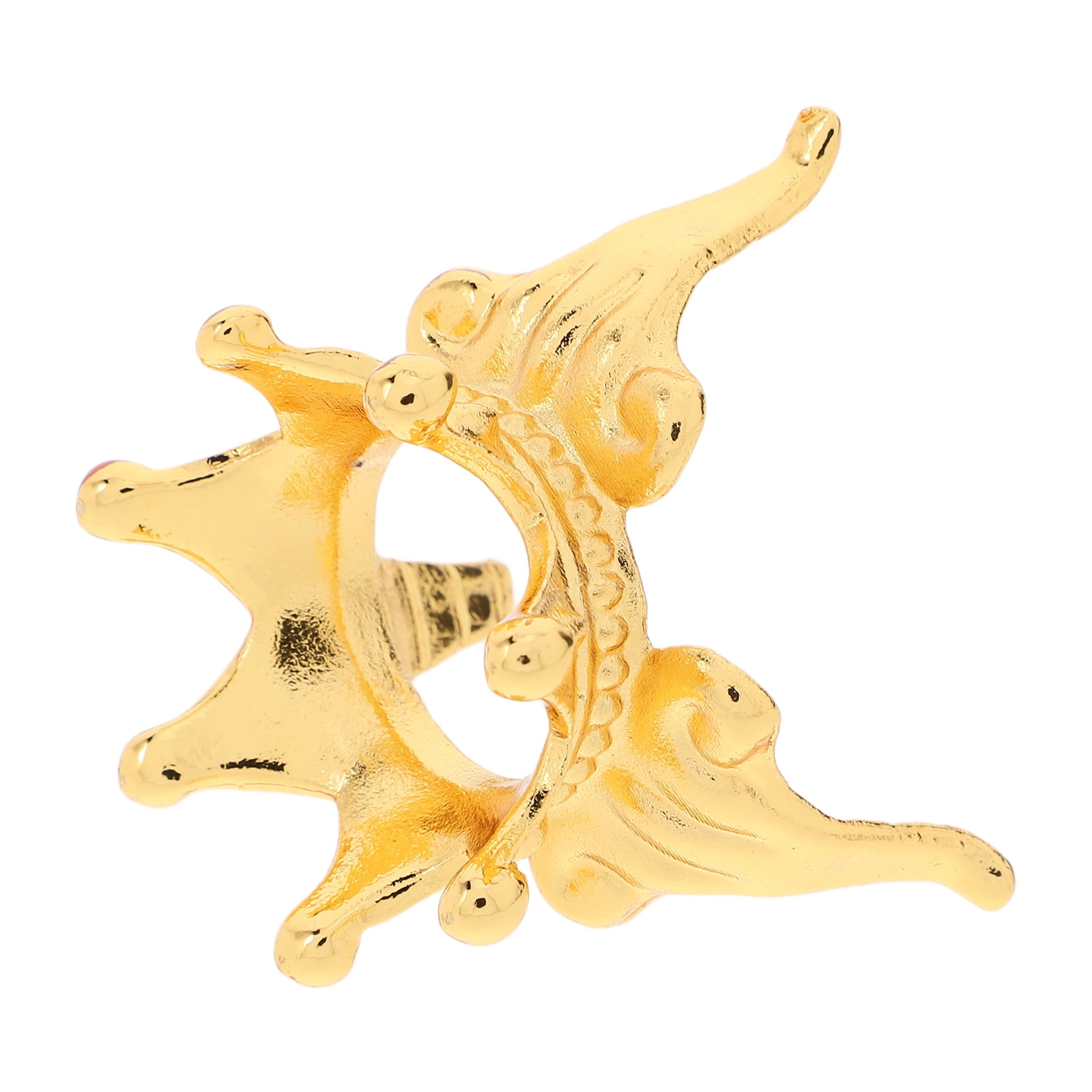 Mini Crown Metal Crystal Ball Display Stand Elegant And Sturdy Holder ...
