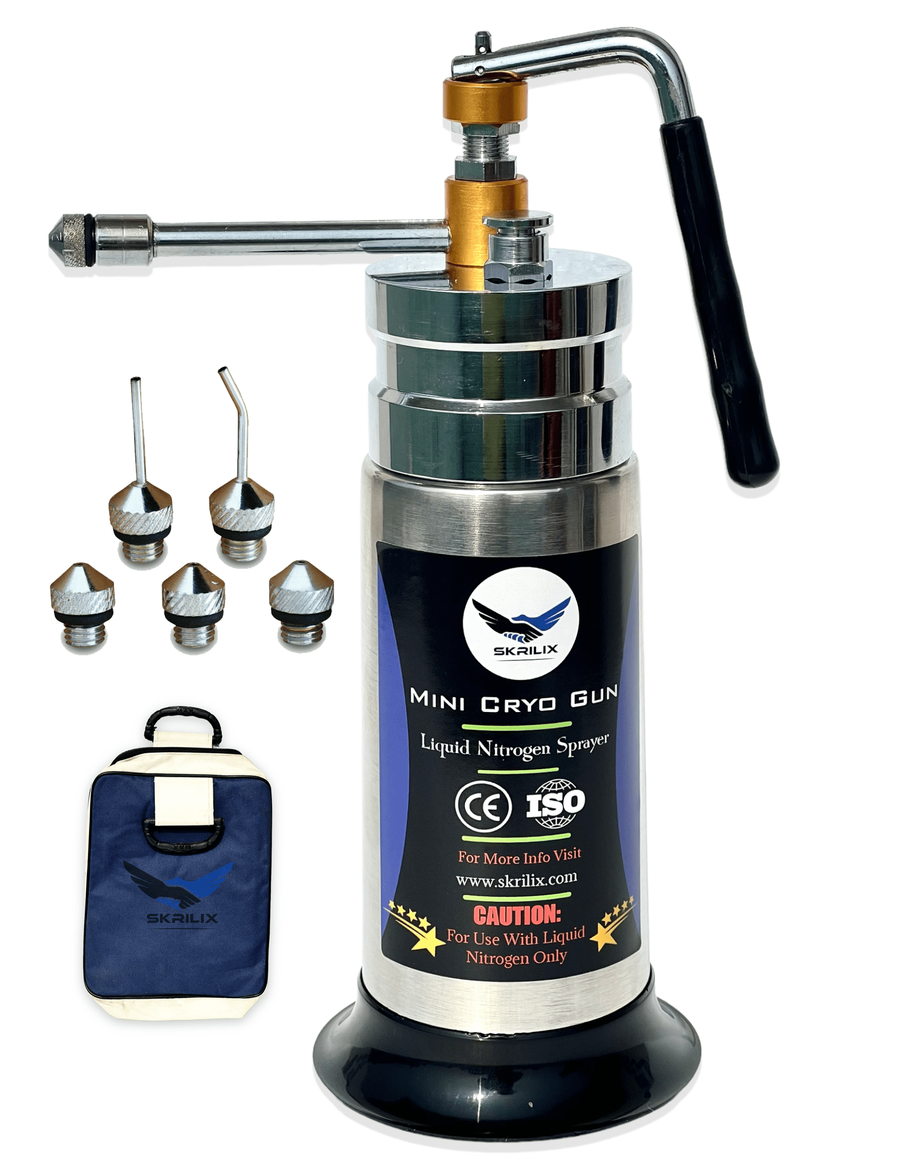 Mini Cryo Gun LN2 Sprayer: Dermatologist’s #1 Cryotherapy Tool ...