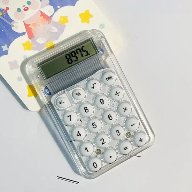 Mini Cute High Aesthetic Value Computerized Calculator For Students ...