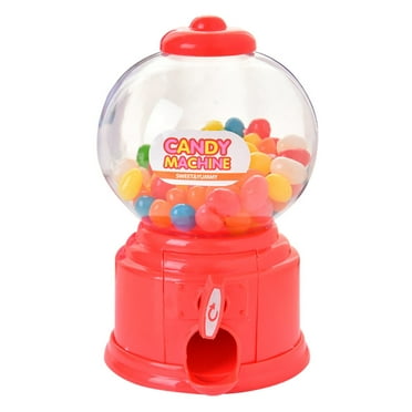 YFMHA Cute Sweets Mini Candy Machine Bubble Gumball Dispenser Coin Bank ...