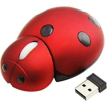 PloutoRich Wireless Mouse, 2.4GHz Wireless Mouse, Hamster Shape ...