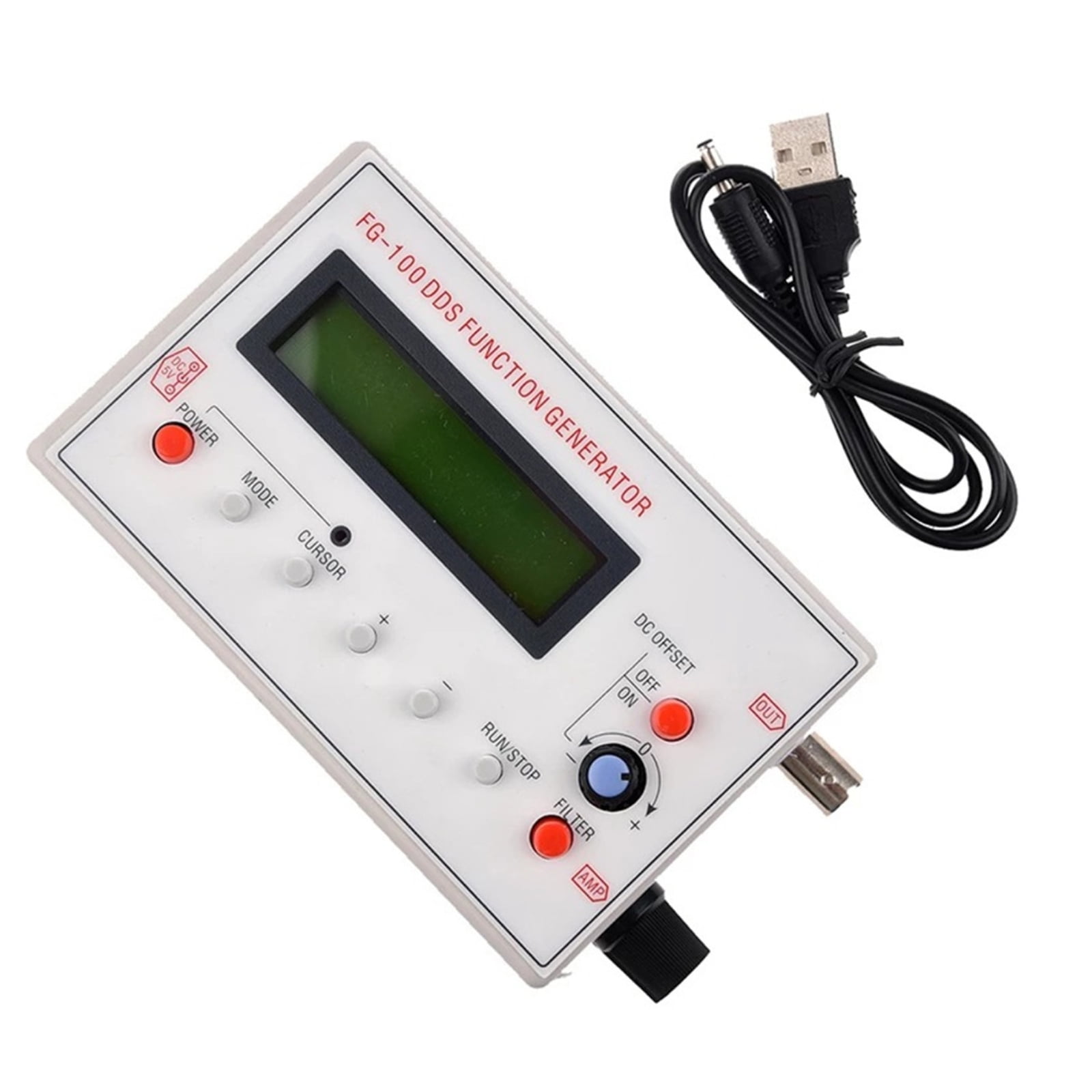 Mini DDS Function Signal Generator Sine Triangle Square Wave Frequency ...