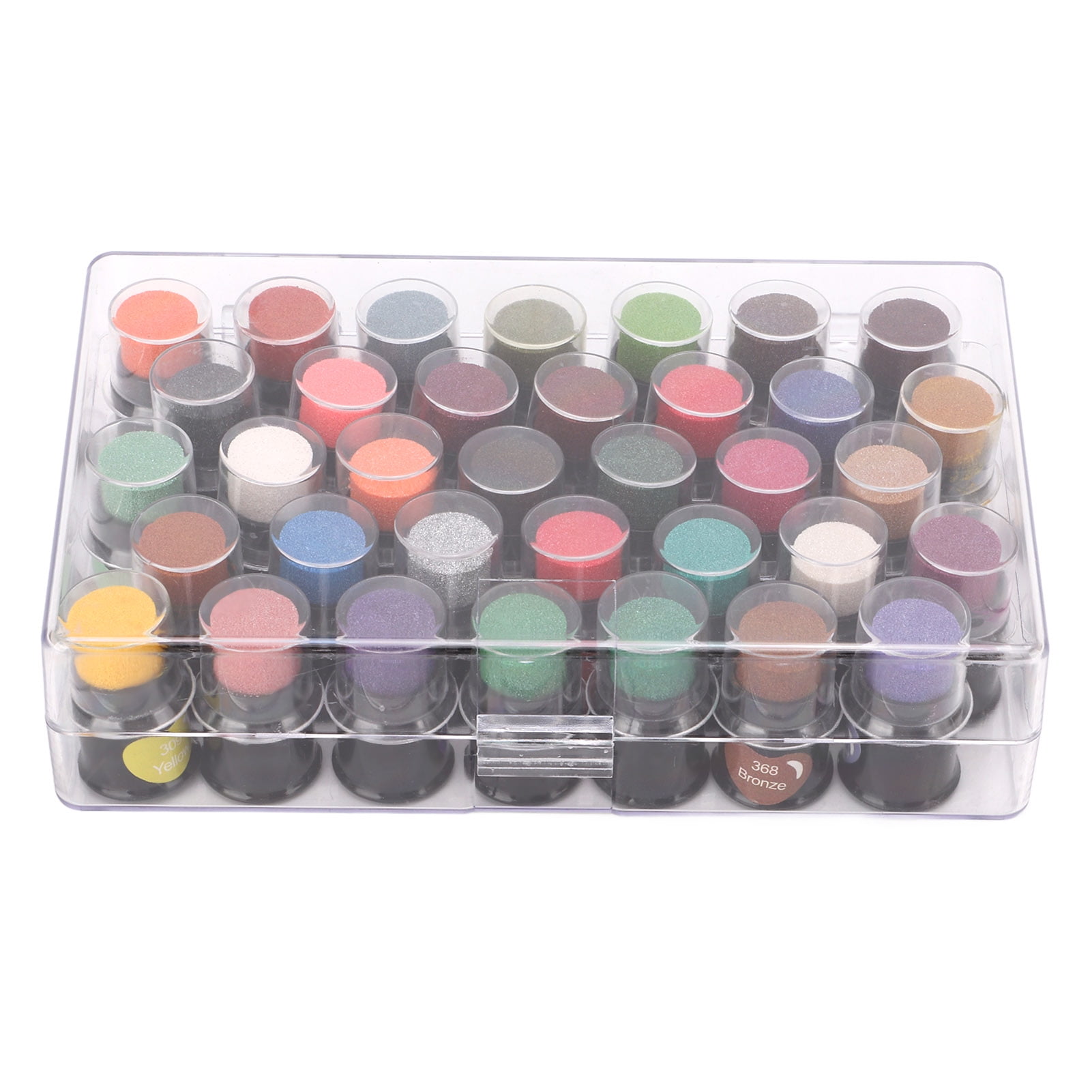 Mini DIY Kids Ink Pad, 35 Colors Water-Based Stamp Pad, Cute Broad Bean ...