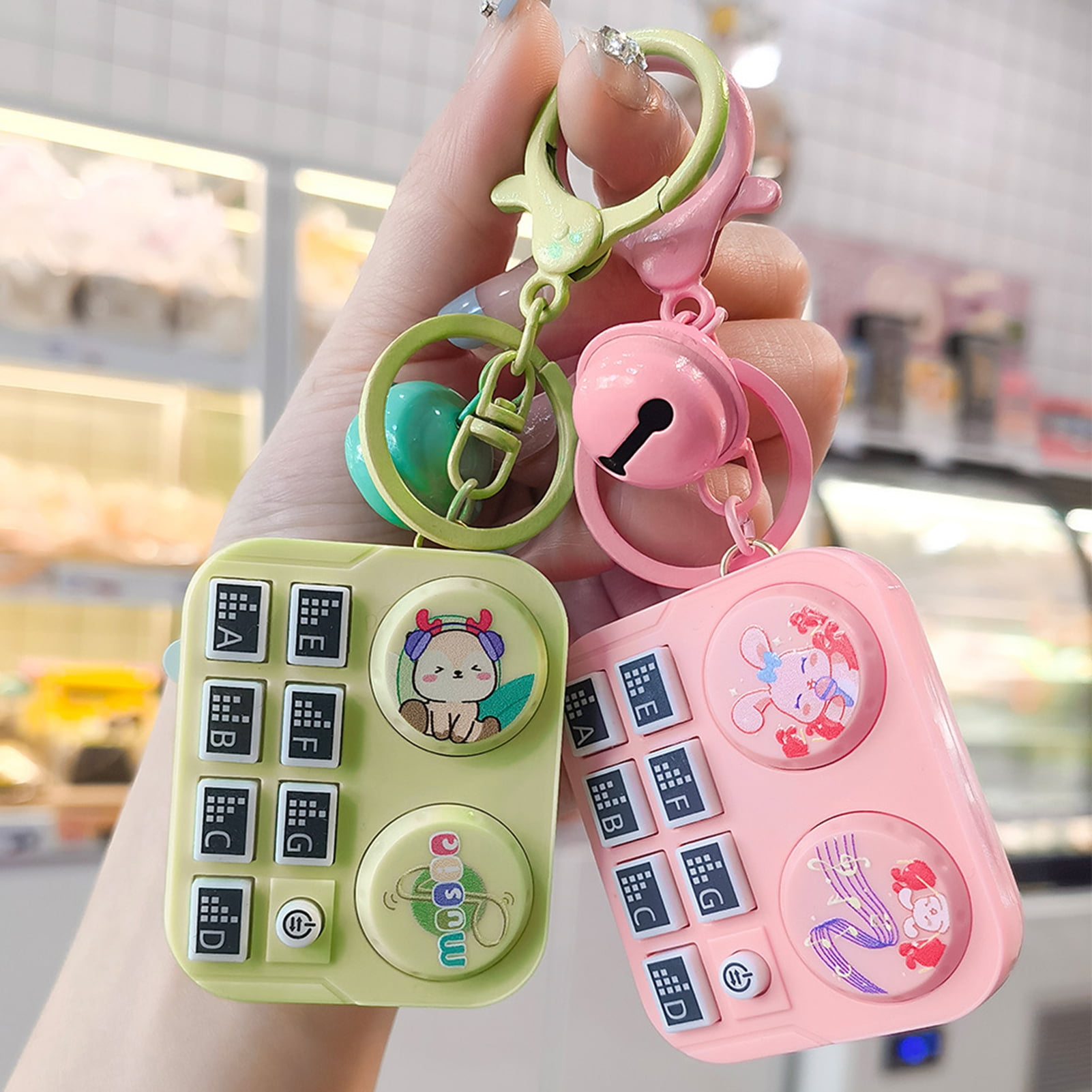 Mini DJ Controller Game Console - with Music Light Portable Travel ...