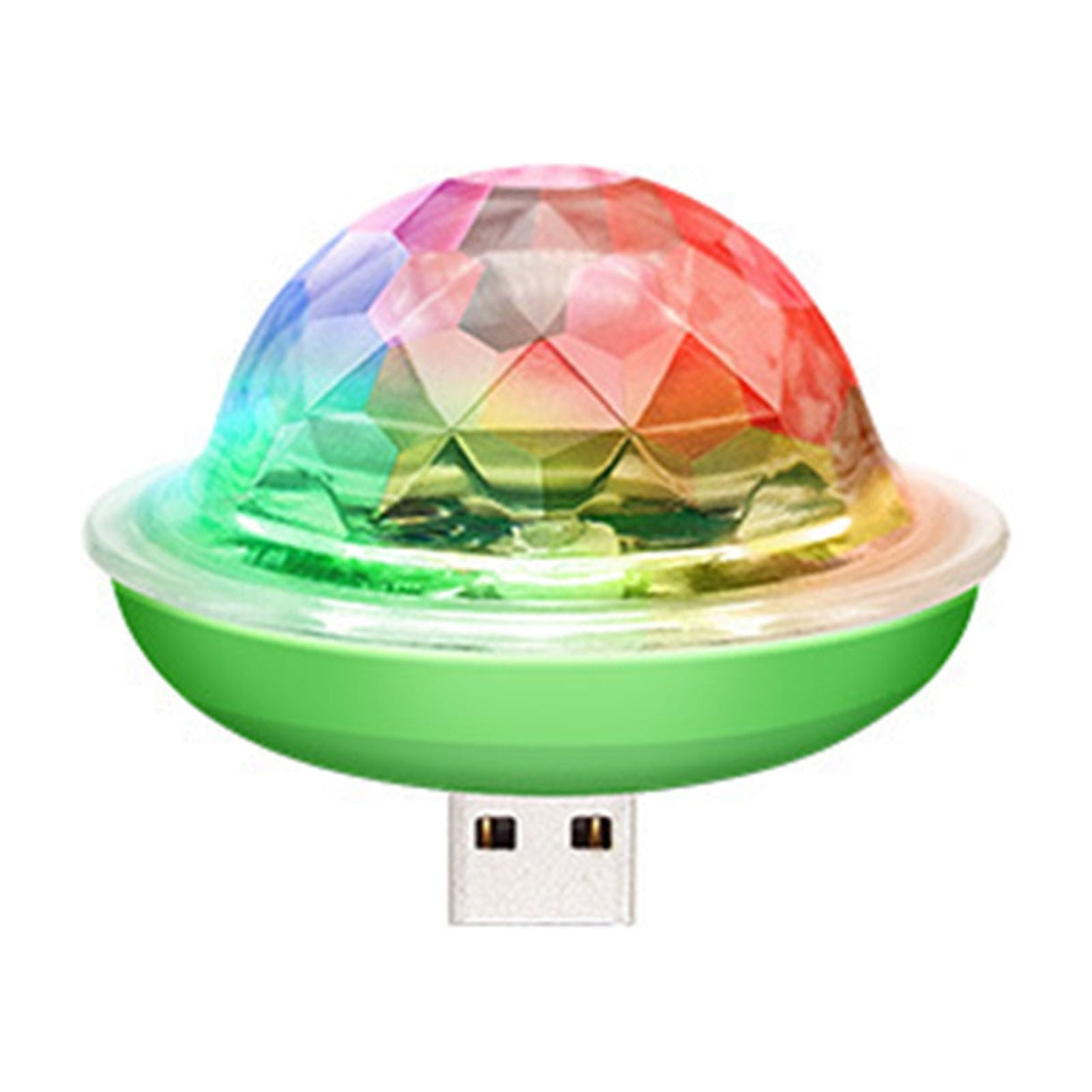 Mini DJ Party Light Super Bright Colorful RGB LED Lighting Mobile Phone ...