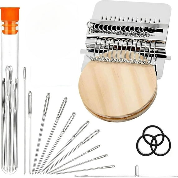 Mini Darning Loom Machine, Small Weaving Tool for Visible Mending Jeans ...
