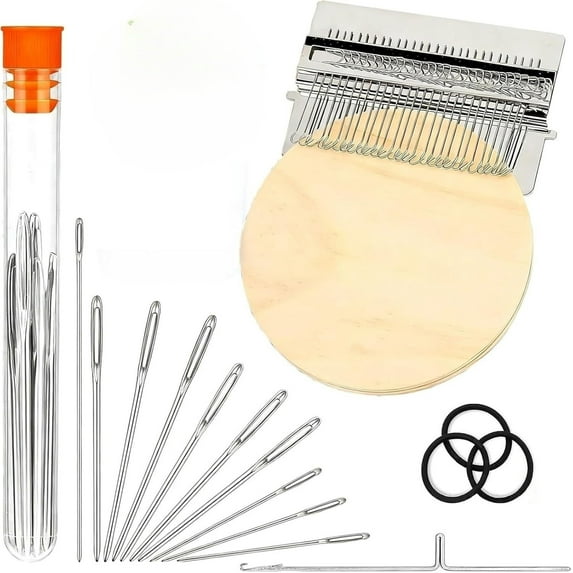 Mini Darning Loom Machine, Small Weaving Tool for Visible Mending Jeans ...