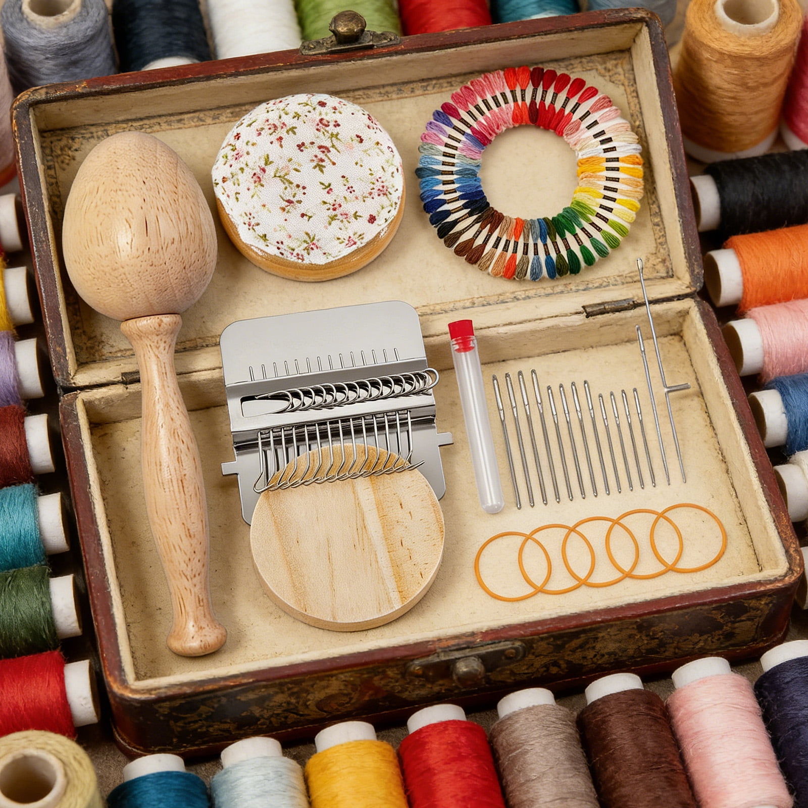 Mini Darning Looms Kit for Socks & Knits, Mini Darning Egg Knit Patch ...