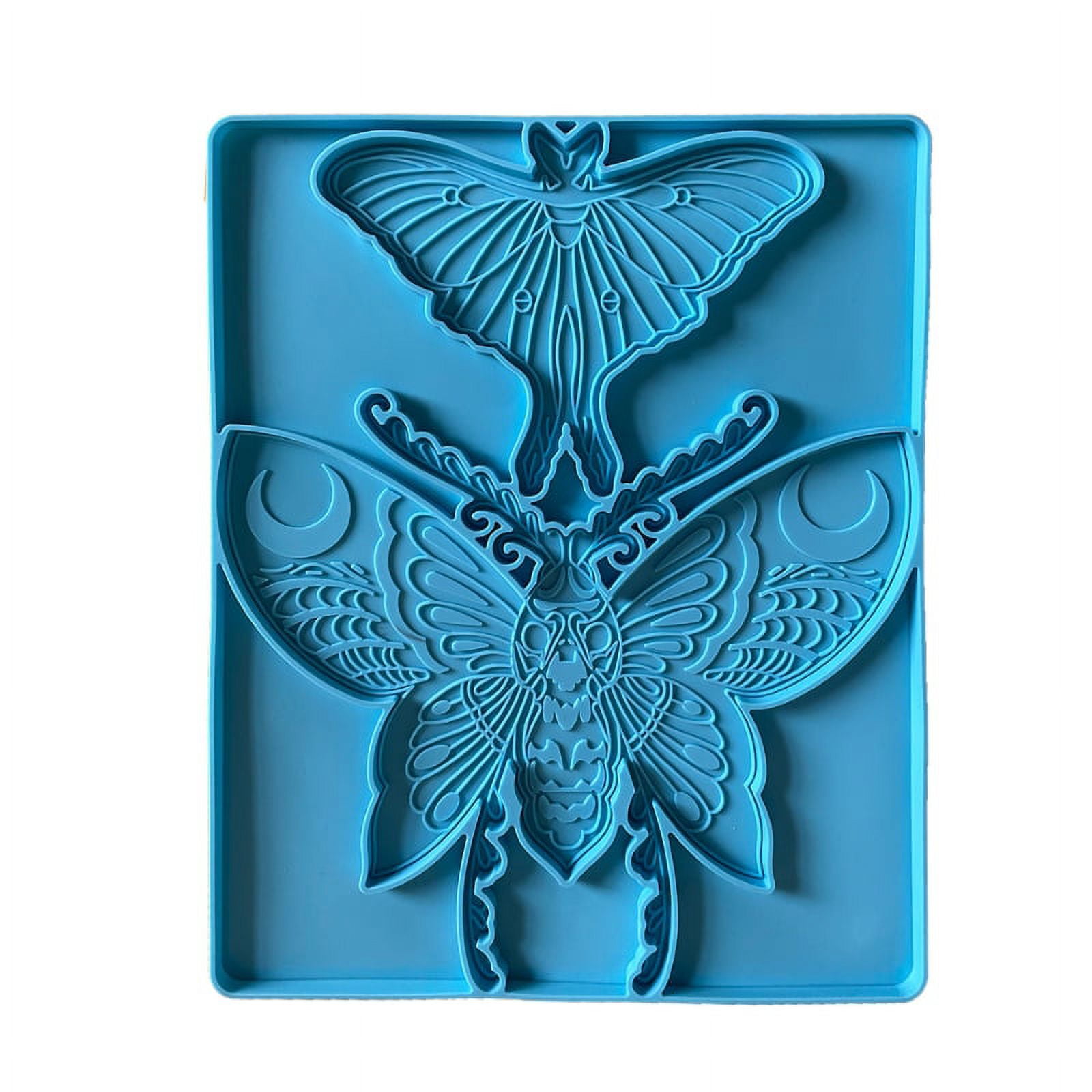 Mini Death Insect Moth Resin Mold for Wall Hangings Gothic Wall Art ...