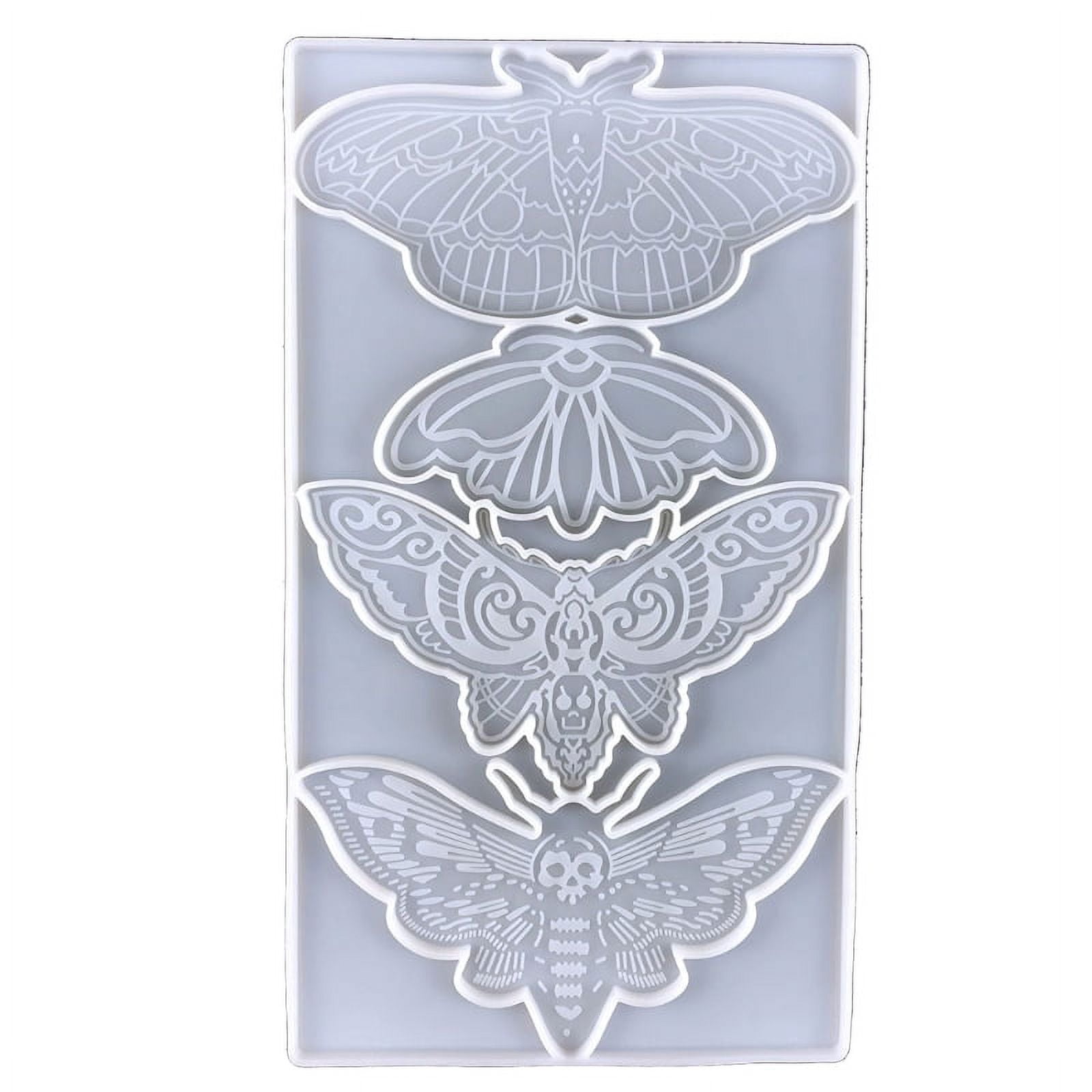 Mini Death Insect Moth Resin Mold for Wall Hangings Gothic Wall Art ...