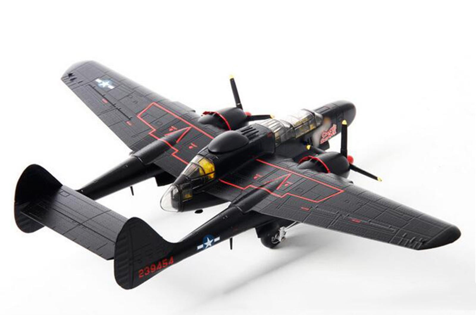 Mini Decor Model Collectible Alloy Toy P-61 Black Widow Bomber Classic ...