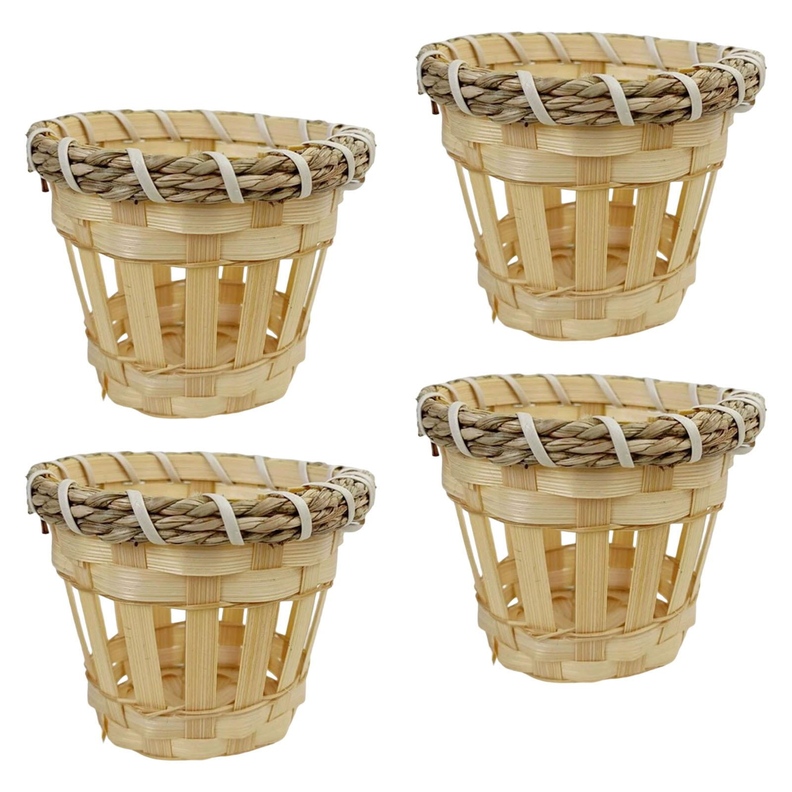 Mini Decoration Rattan Lamp Shade Replacement Chandelier Shades 2.56"x3 ...