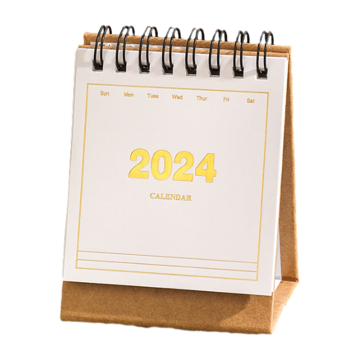 Mini Desk Calendar 2023-2024 July 2023 to Dec 2024 Standing Flip ...