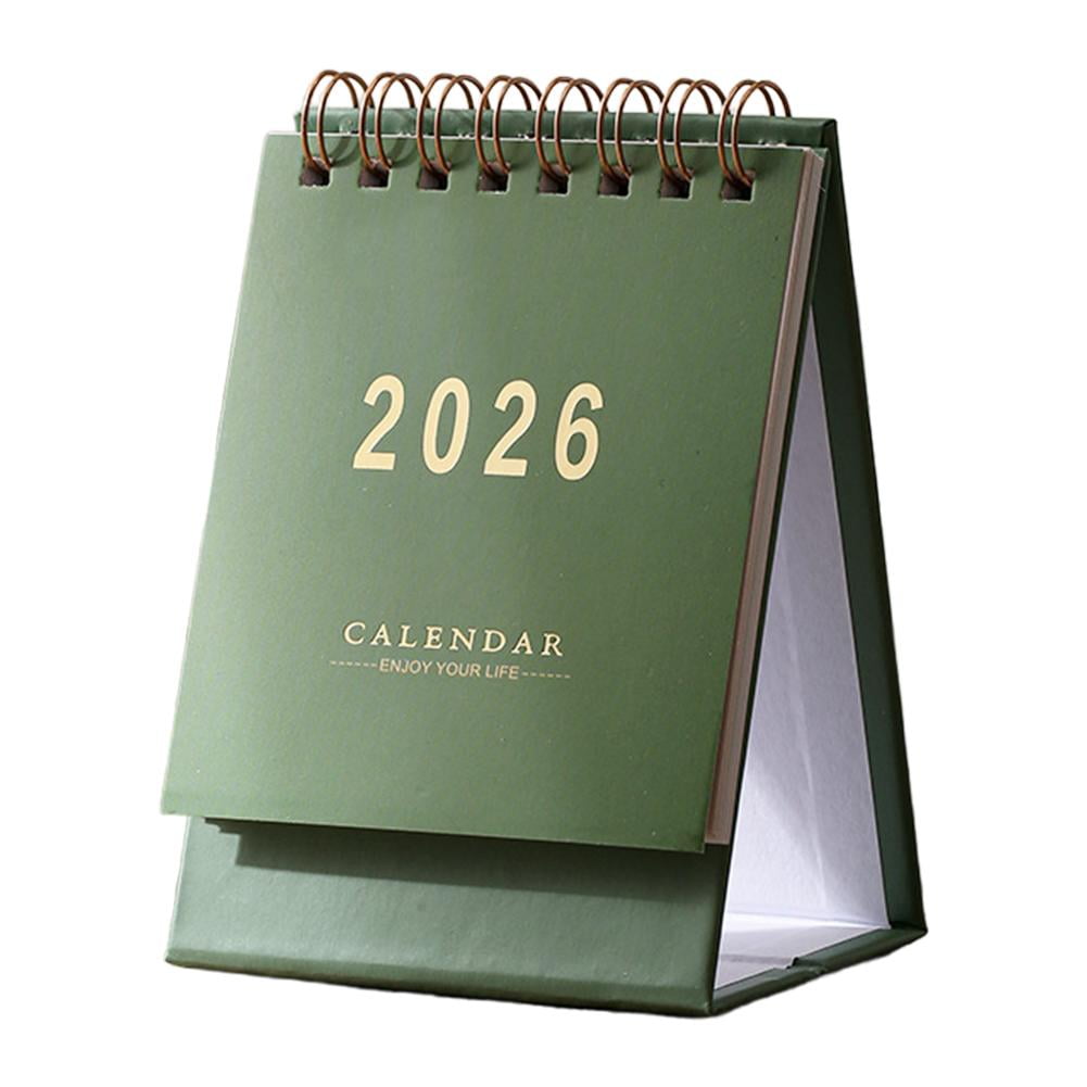 Mini Desk Calendar 2026,Runs From Jan 2026 until Jun 2027 Monthy Small ...