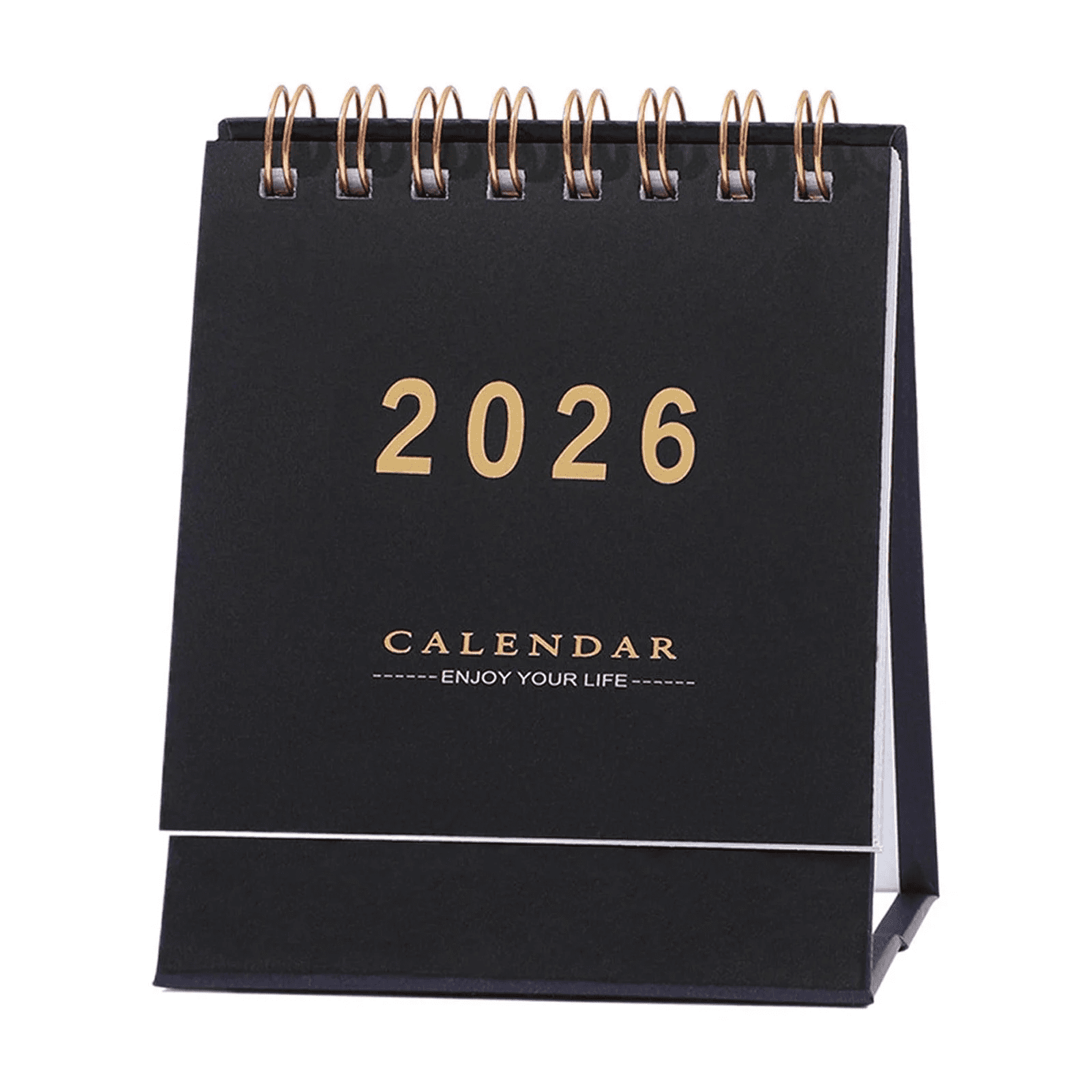 Mini Desk Calendar 2026,Standing Flip Small Desk Calendar- Desktop ...