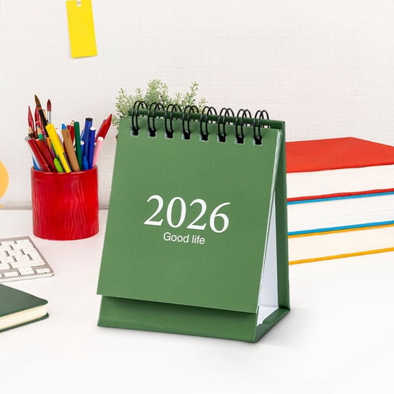 Mini Desk Calendar Desktop Ornament For 2026 - Walmart.com
