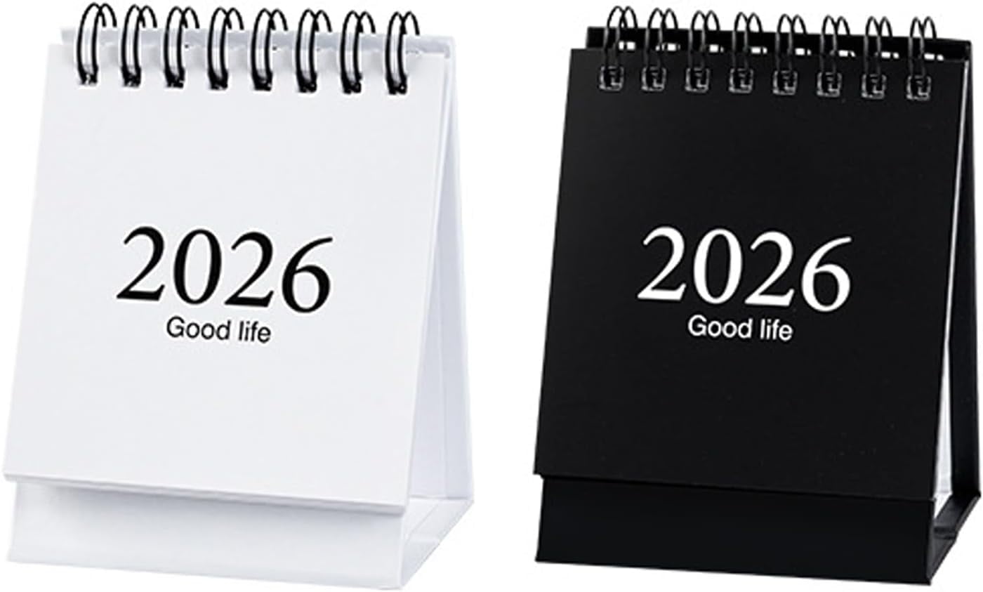 Mini Desk Calendar, Small Calendar 2026-2027 - From Jan 2026 to june ...