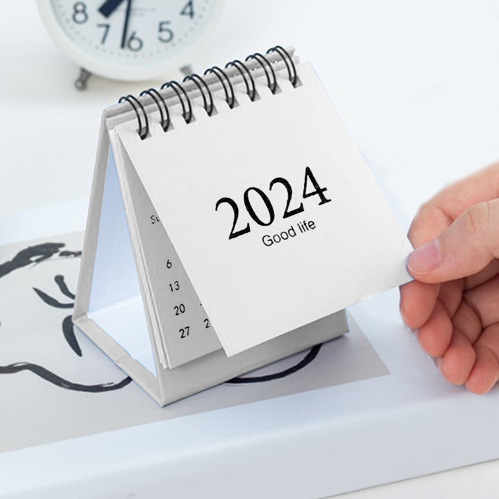 Mini Desk Calendar, Small Desktop Calendar Mini Desk Top Calendar ...