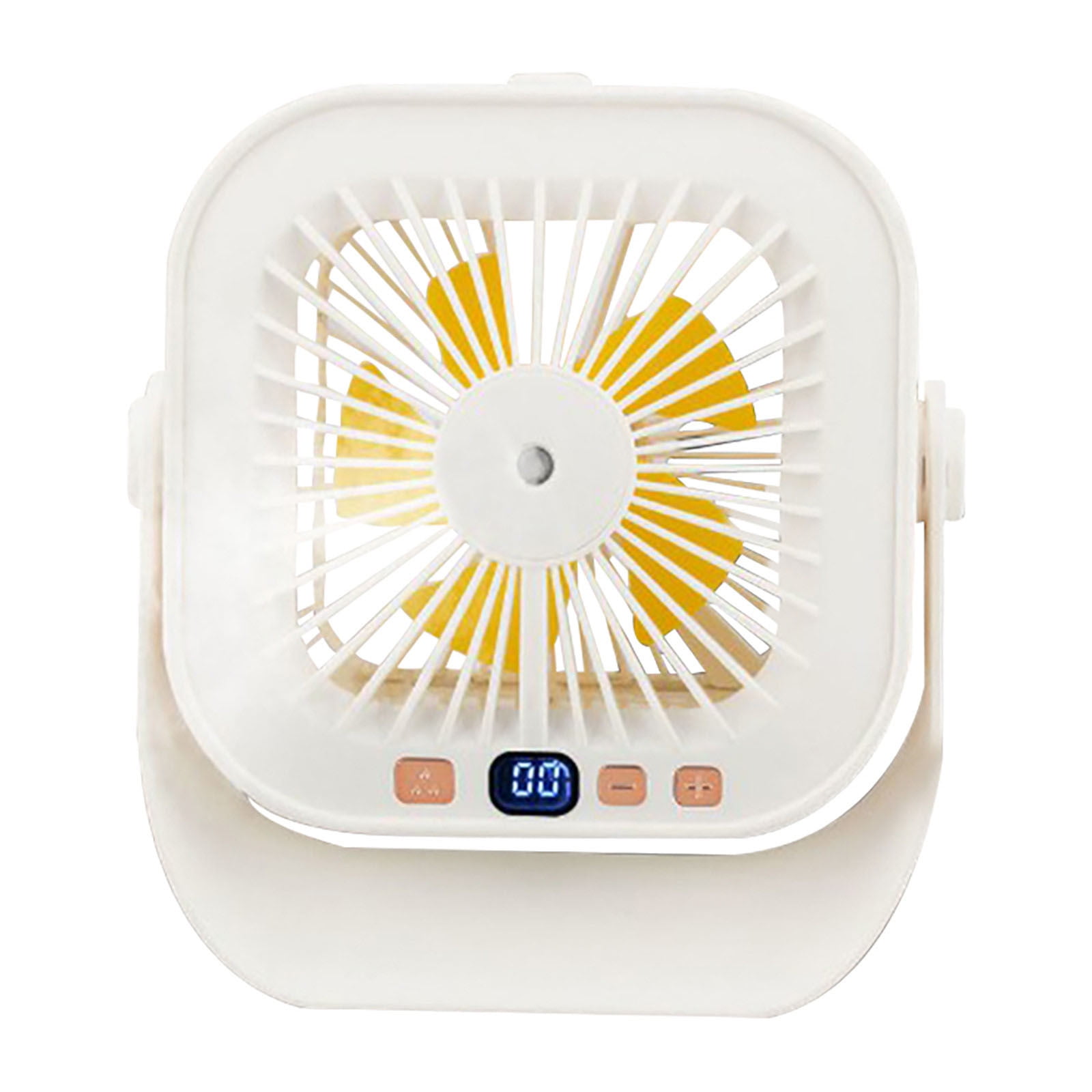 Mini Desk Fan USB Powered Portable Fan Small Personal Fan 3 Speeds ...