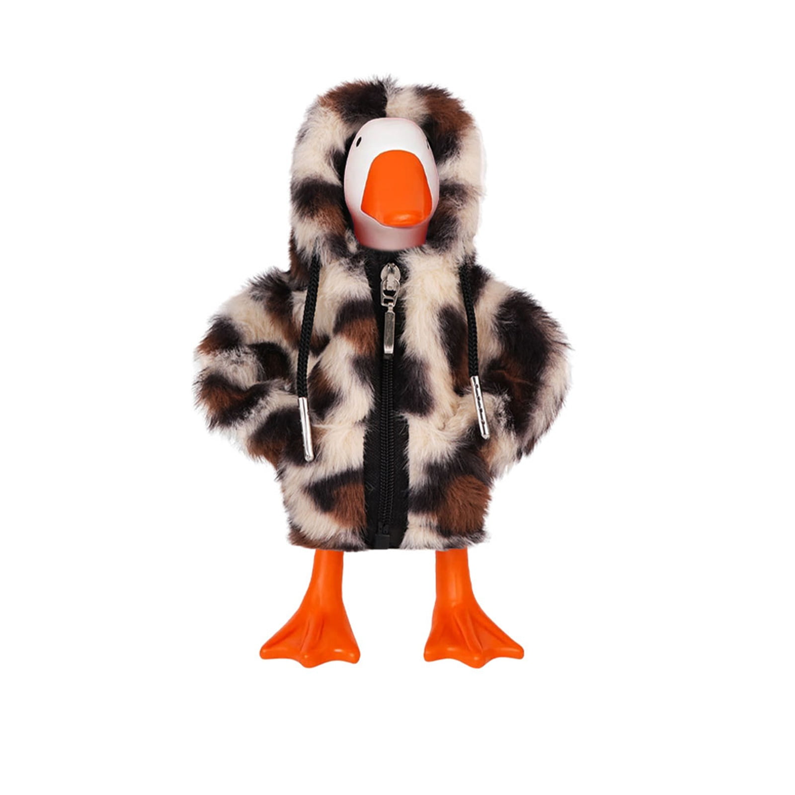 Mini Desk Goose 7 Inch Outfit Cute Table Decor Hoodies for Goose Statue ...