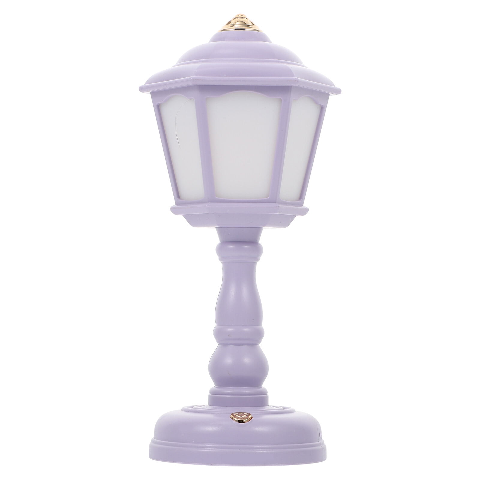 Mini Desk Lamp Night Anti-slip Bedside Light Vintage Decor Lightweight ...