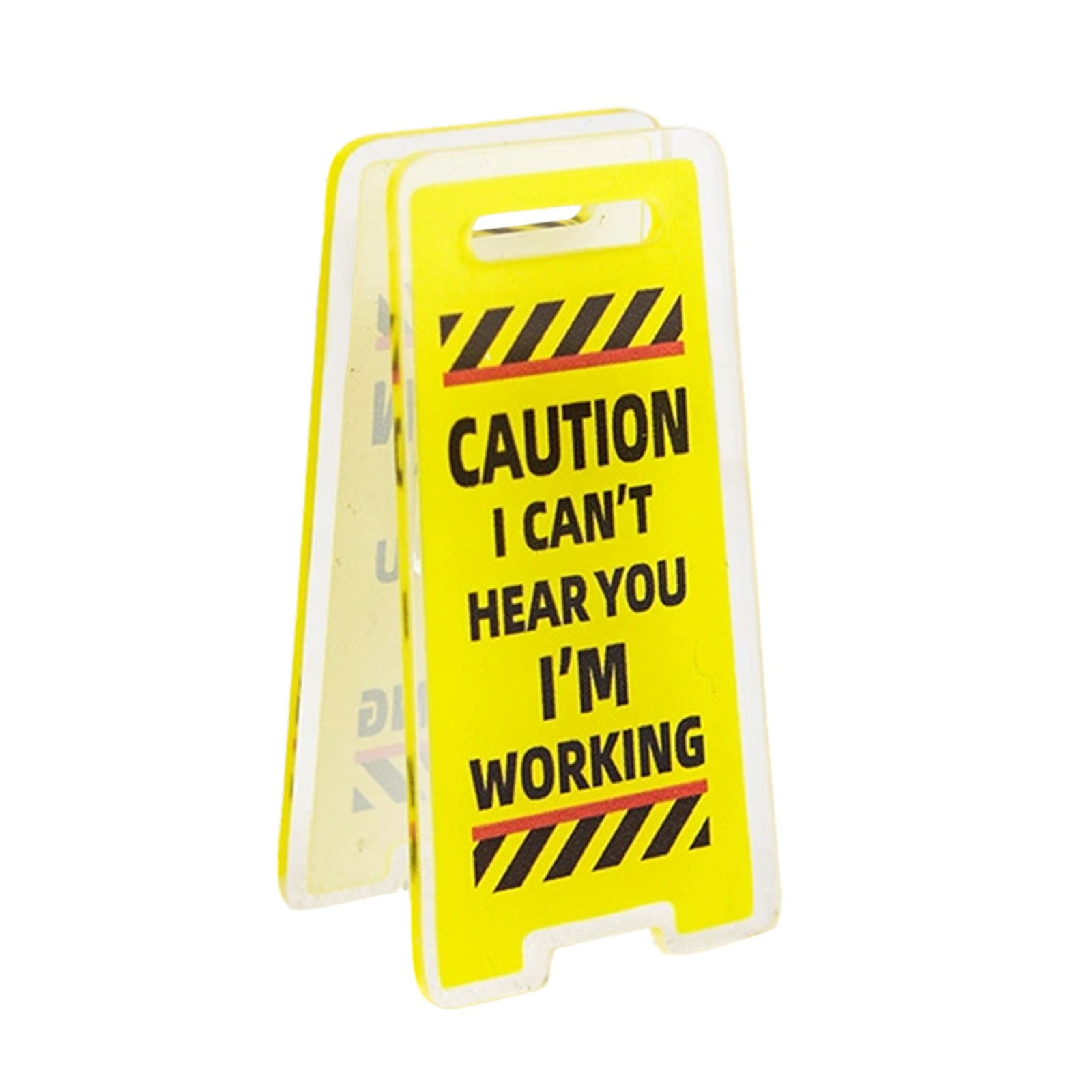 Mini Desk Sign for Office Decor | Acrylic Desktop Name Plate | Funny ...