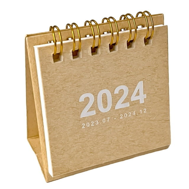 Mini Desk calendar Mini Desk calendar Mini Daily calendar, Home office ...