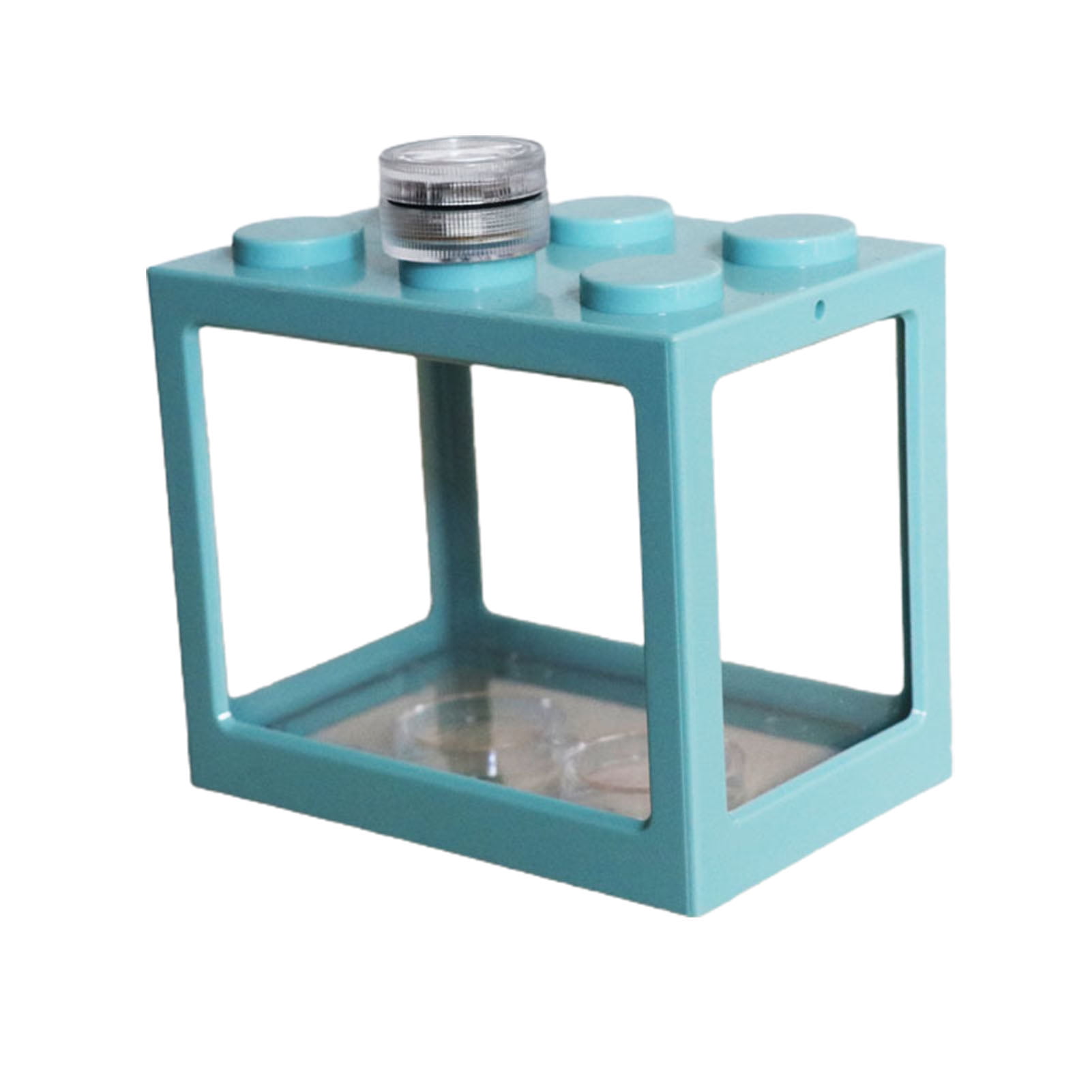 Mini Desktop Aquarium Kit with LED - Ideal for Tropical Fish, Starter ...