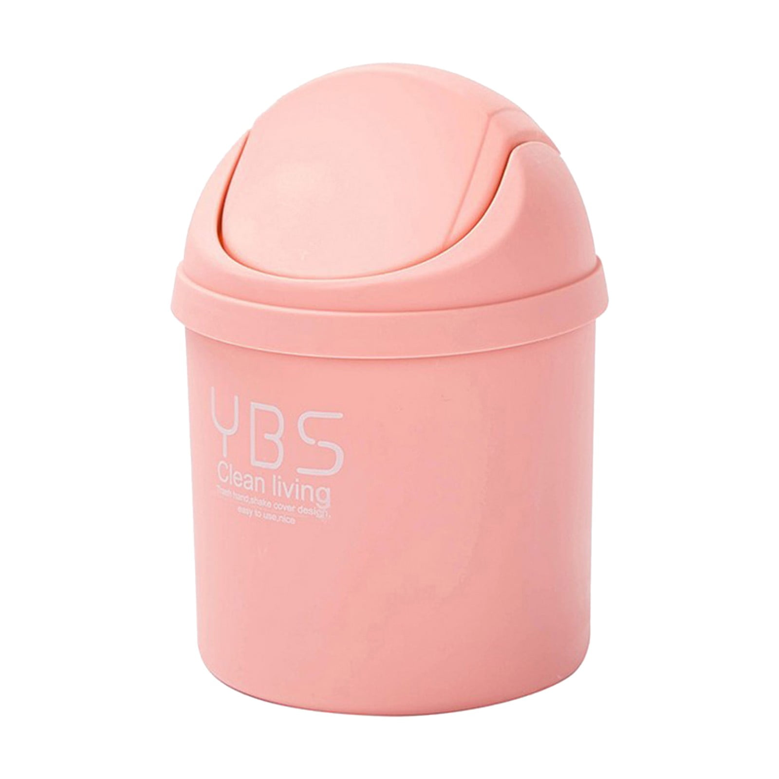 Mini Desktop Bin with Lid, Desktop Trash Bin, Mini Cute Trash Bin ...