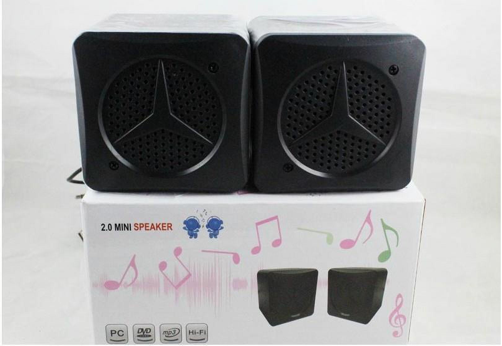Mini Desktop Computer Speakers Speaker Bluetooth Sound Box Vibration ...