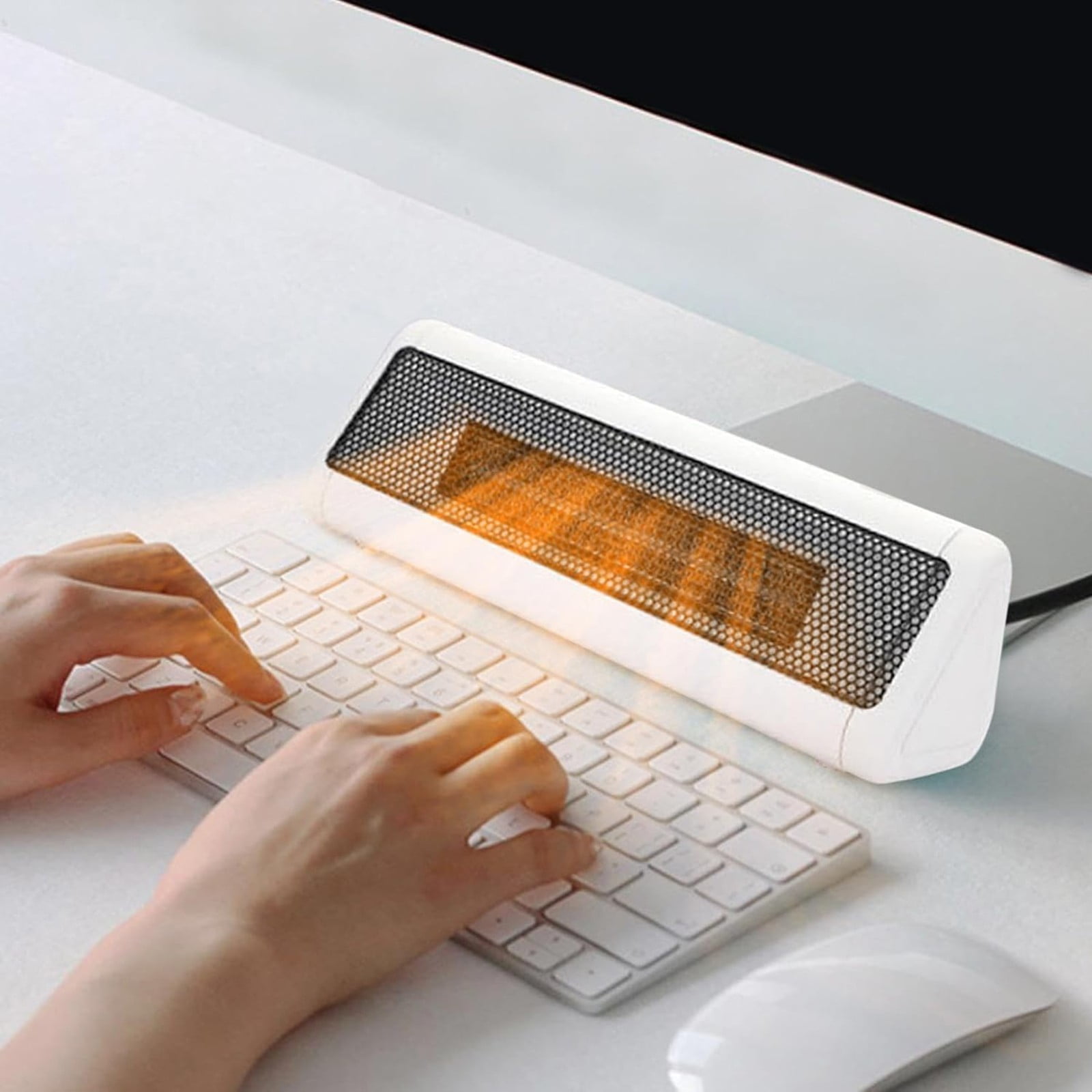 Sales Today Clearance Builcols White Desktop Heater Desk Hand Warmer ...