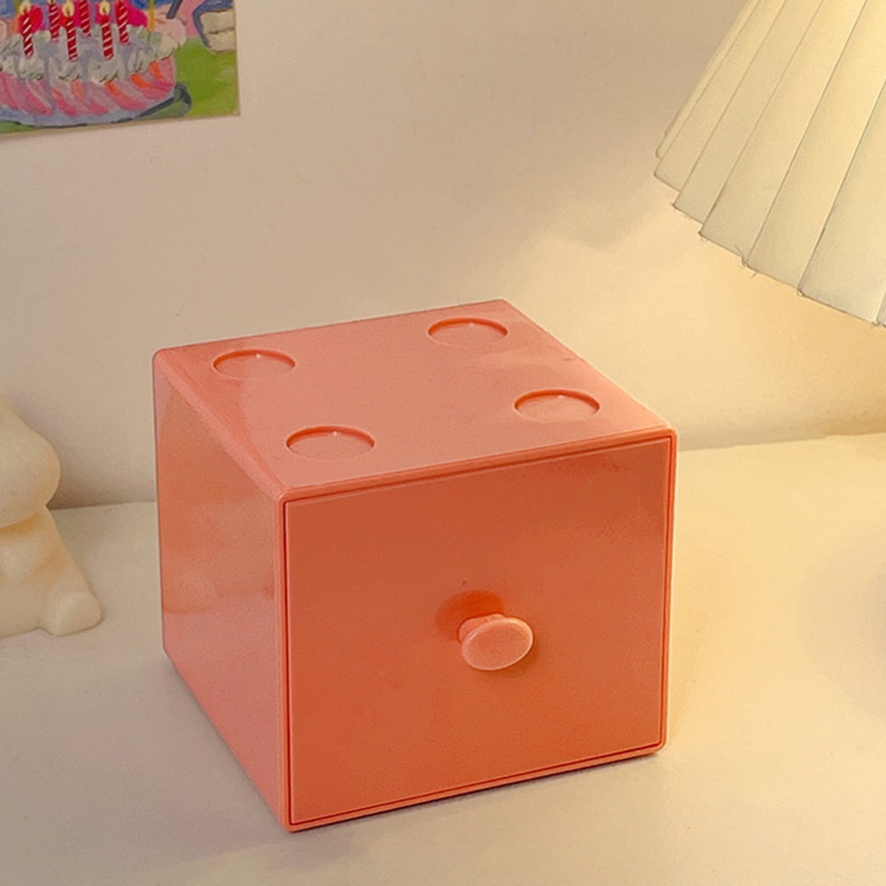 Mini Desktop Macaron Square Storage Box, Free Combination Building ...