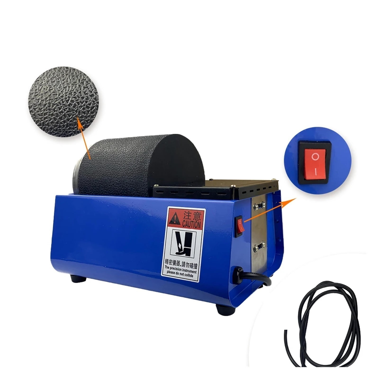 Mini Desktop Rotary Bucket Mill Tool Metal Bead Surface Cleaning ...