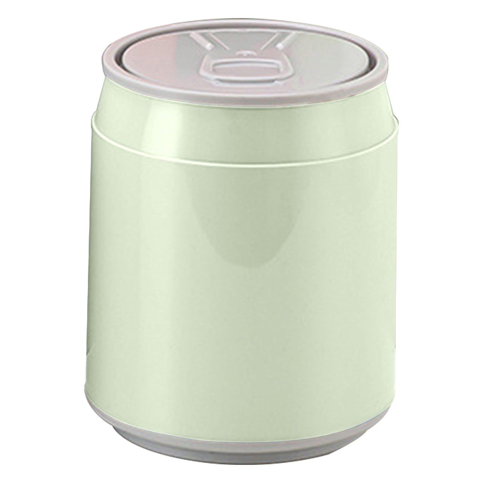 Mini Desktop Trash Can with Lid, Small Portable Plastic Wastebasket ...
